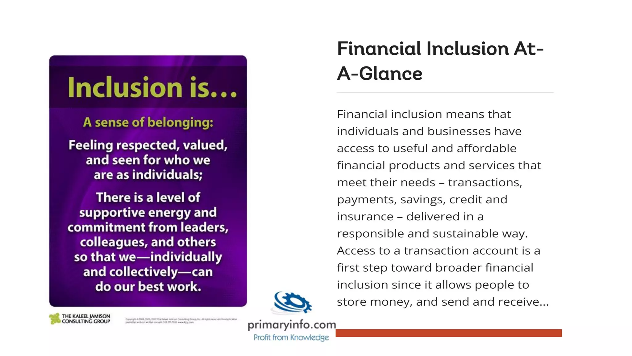 Financial inclusion | PPT