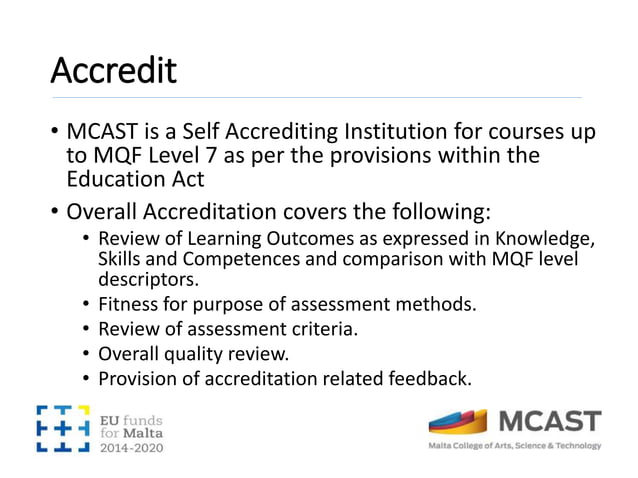 Financial Literacy L3 Programme - MCAST | PPT