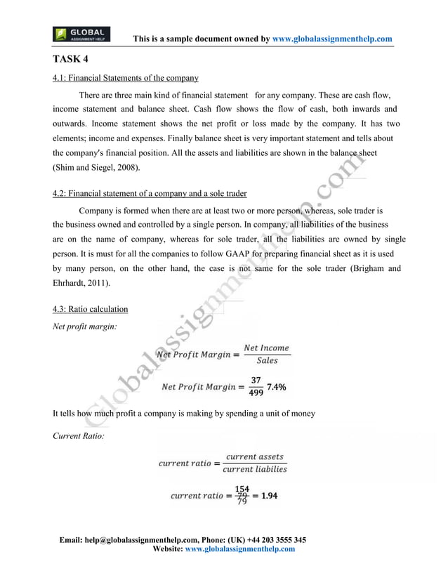 Financial Management Assignment Sample | PDF | Business Accounting ...