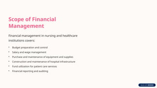 Financial-Management.pptx for nursing students | PPTX