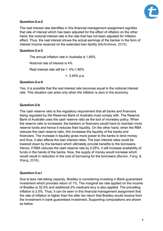 Financial Management assignment Questions Answers | PDF