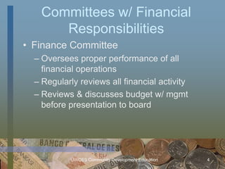 Financial Responsibilities of Boards | PPT