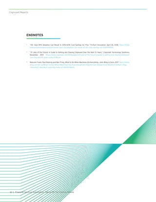 Financial Services Automation: Taking Off the Training Wheels | PDF