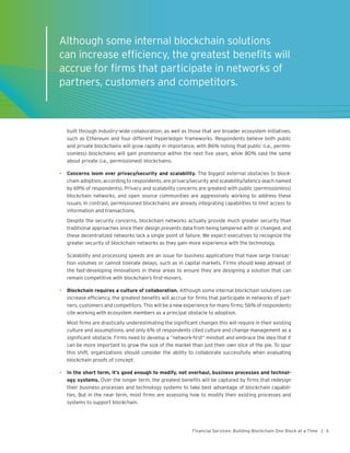 Financial Services: Building Blockchain One Block at a Time | PDF