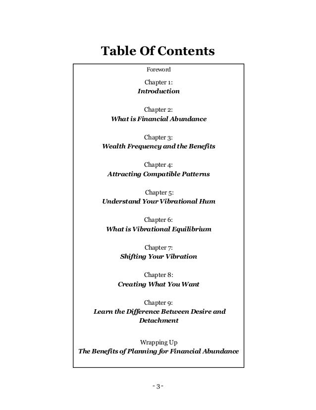 Financial abundance strategy | PDF