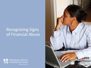 Rebuilding After Financial Abuse | PPTX