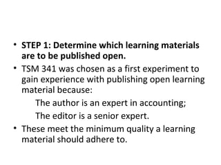 TSM 341: Financial Accounting and Management For Hospitality and ...
