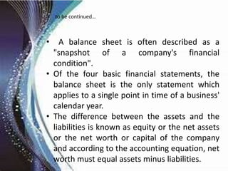 Final Accounts | PPTX