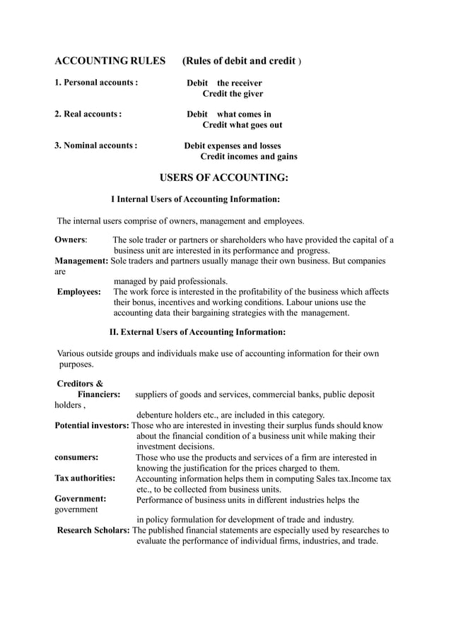 Financial accounting basics | PPTX