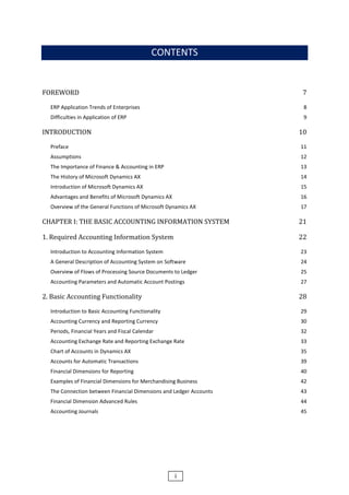 FINANCIAL AND MANAGERIAL ACCOUNTING IN ERP SYSTEM MS DYNAMICS AX 2012 R3 | PDF