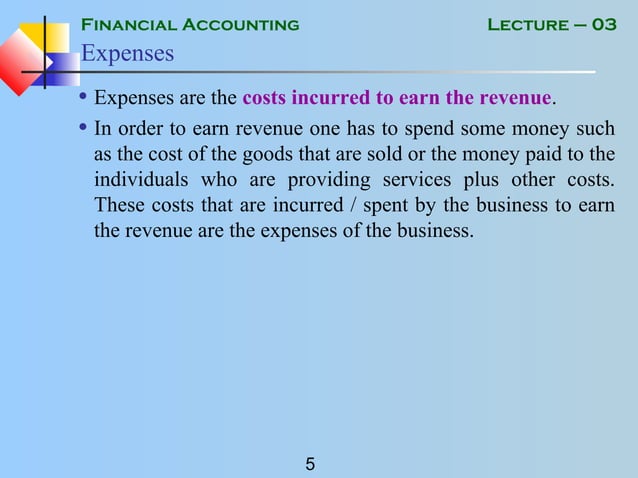 Financial accounting mgt101 power point slides lecture 03 | PPT Financial accounting mgt101 power point slides lecture 03 | PPT