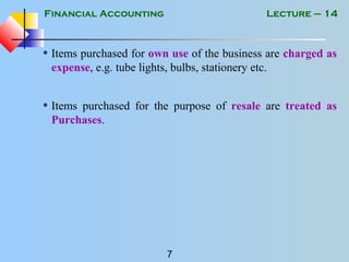 Financial accounting mgt101 power point slides lecture 14 | PPT
