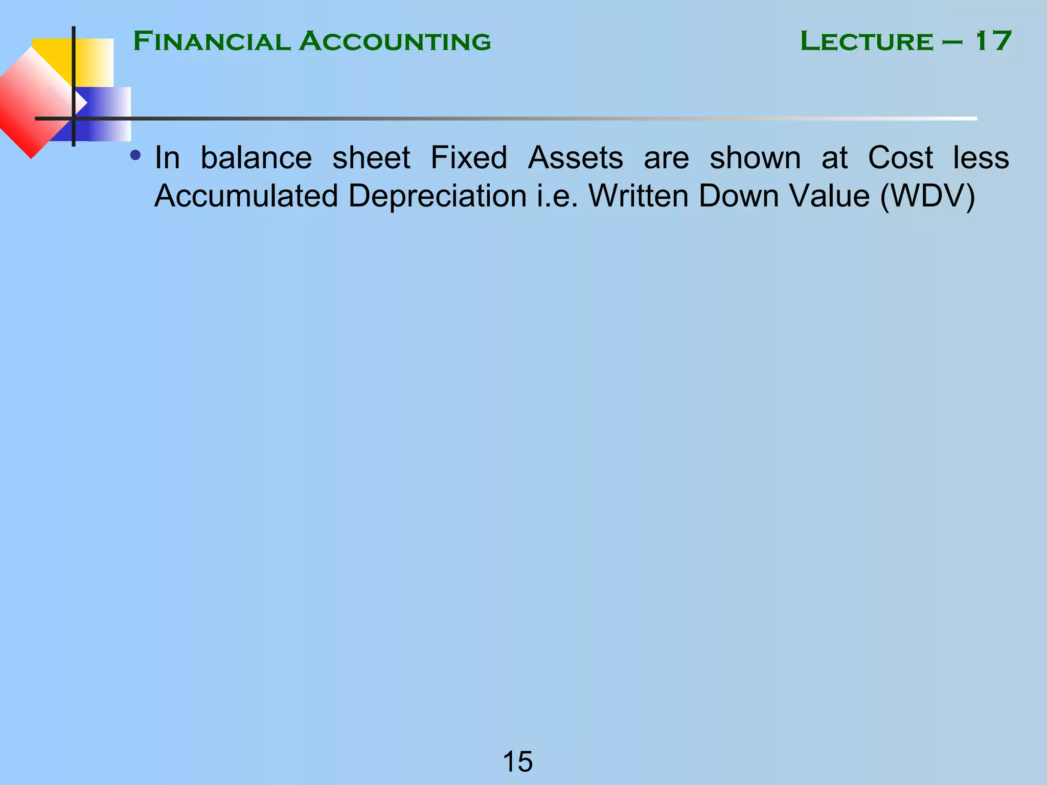 Financial accounting mgt101 power point slides lecture 17 | PPT