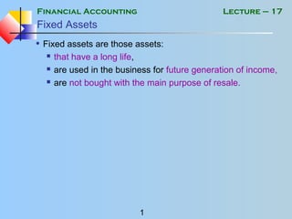 Financial accounting mgt101 power point slides lecture 17 | PPT
