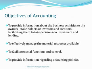 Financial accounting concepts | PPTX
