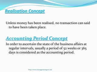 Financial accounting concepts | PPT