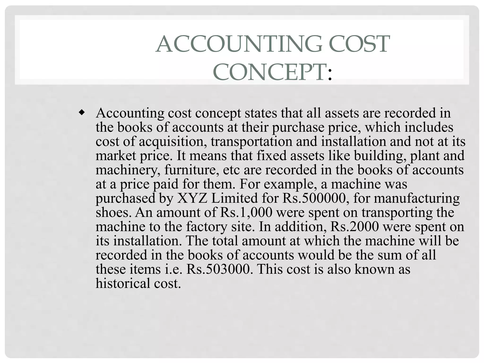 Financial accounting concepts | PPTX