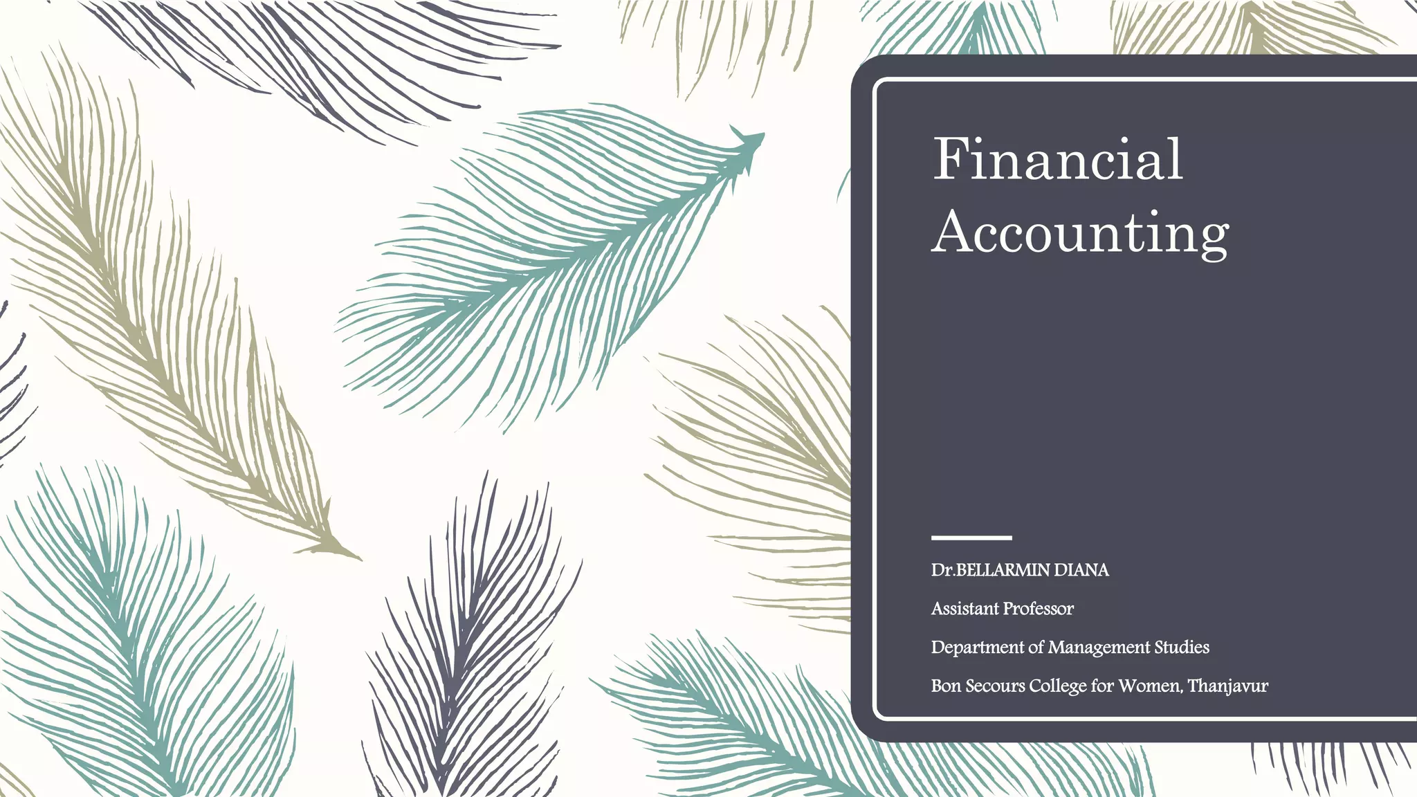 Financial accounting | PPT