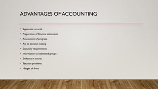 Basics of Financial Accounting- meaning definition nature and scope ...