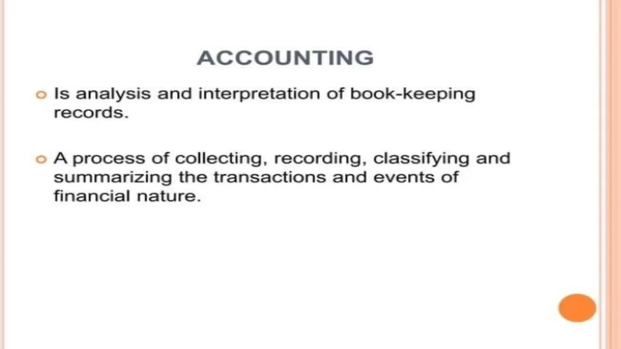 Financial Accounting PPT B.com I Year. . | PPT
