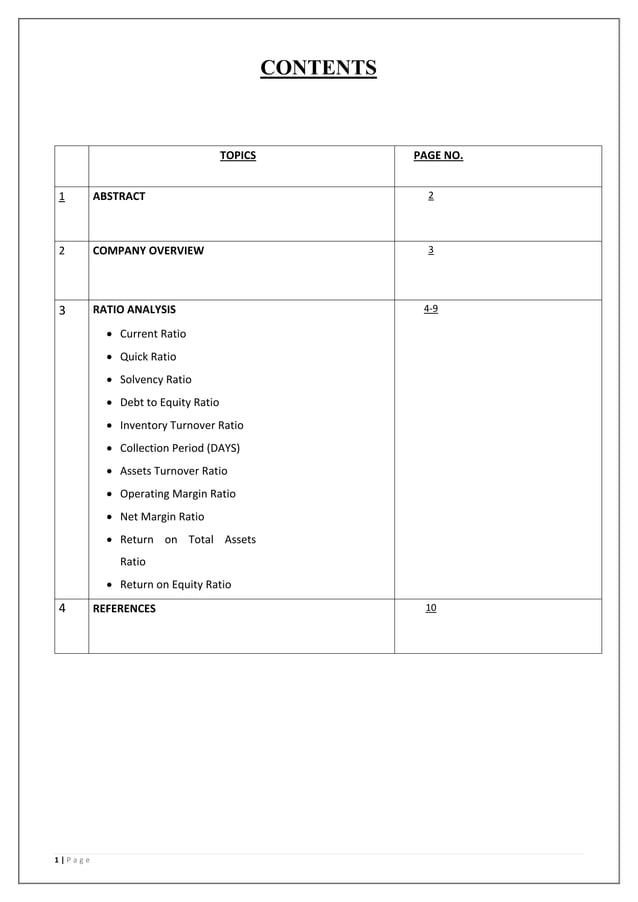 Financial Accounting Project | PDF