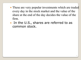 Financial accounting project of issue of shares | PPTX