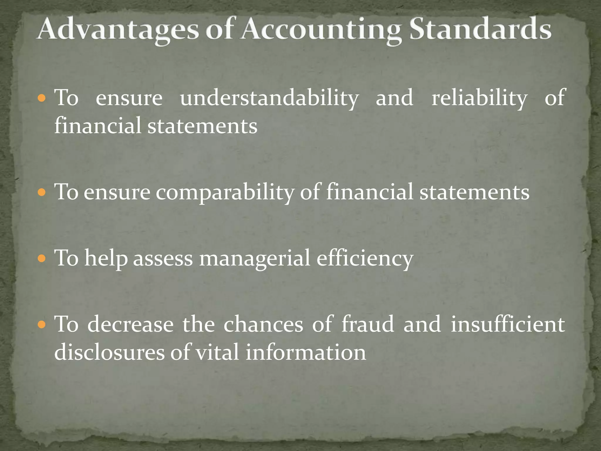 Financial accounting standards | PPT