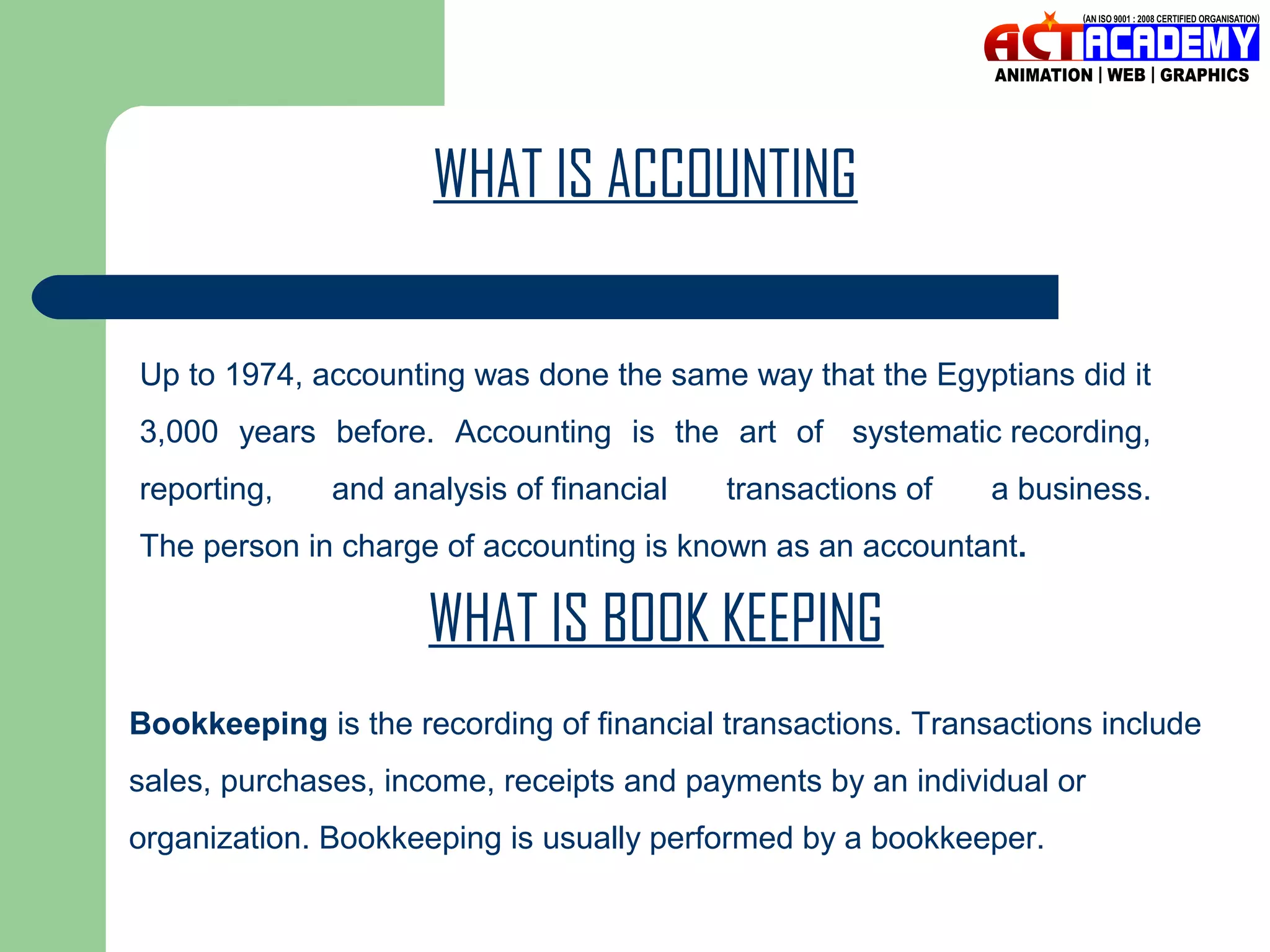 Financial Accouting | PPT