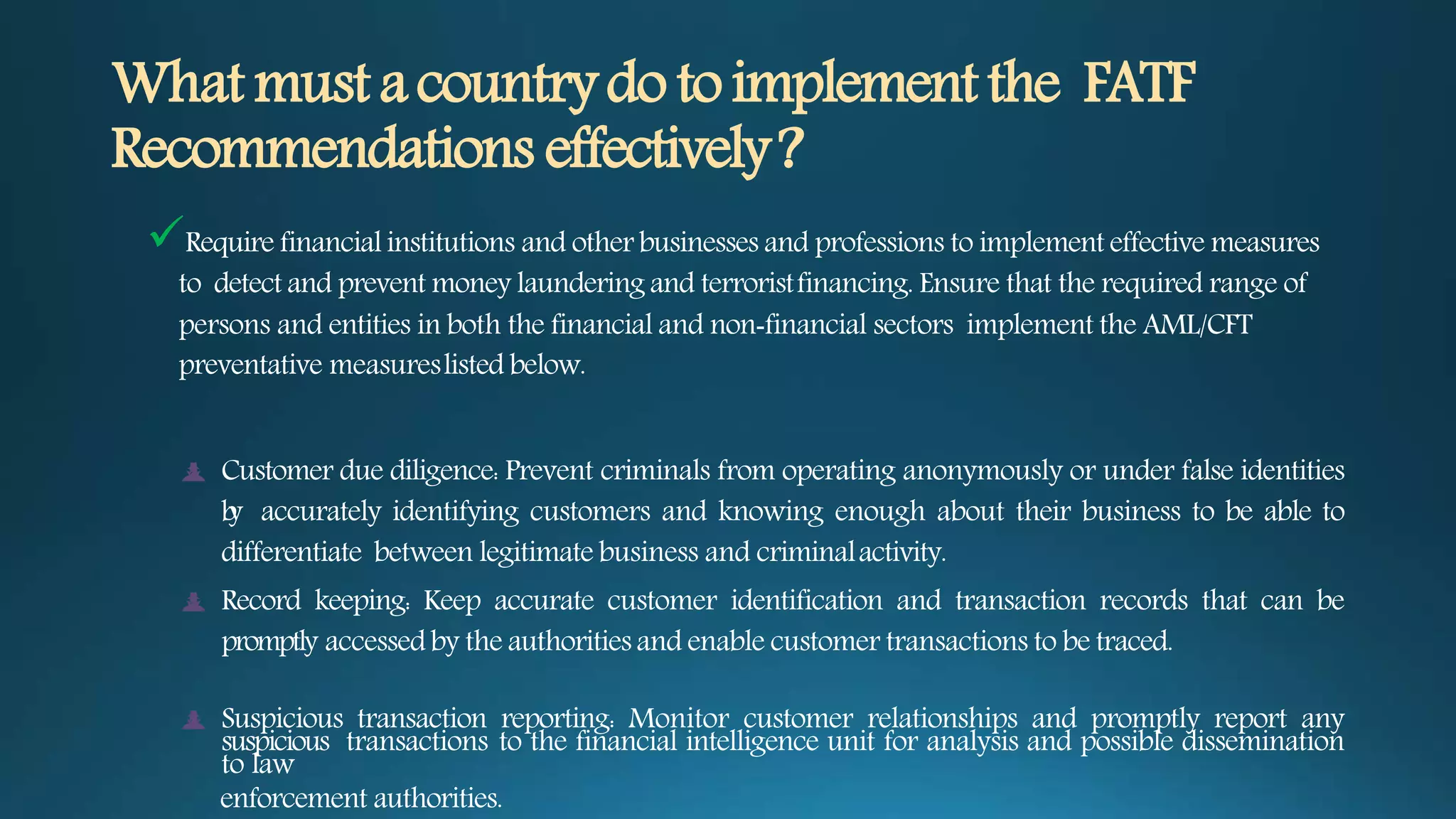 Financial action task force / fatf | PPTX
