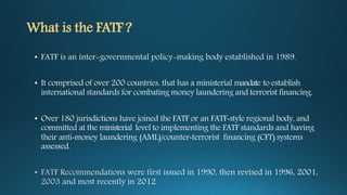 Financial action task force / fatf | PPTX