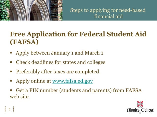 Financing Higher Education | PPTX