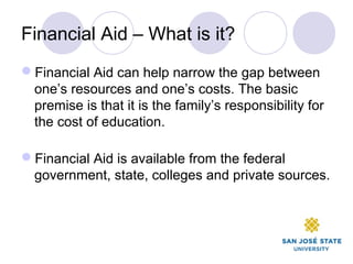 Financial aid | PPT