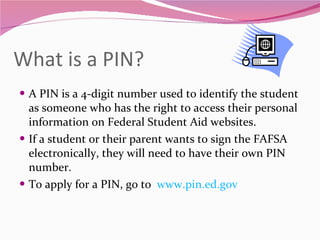 Financial aid 101 | PPT