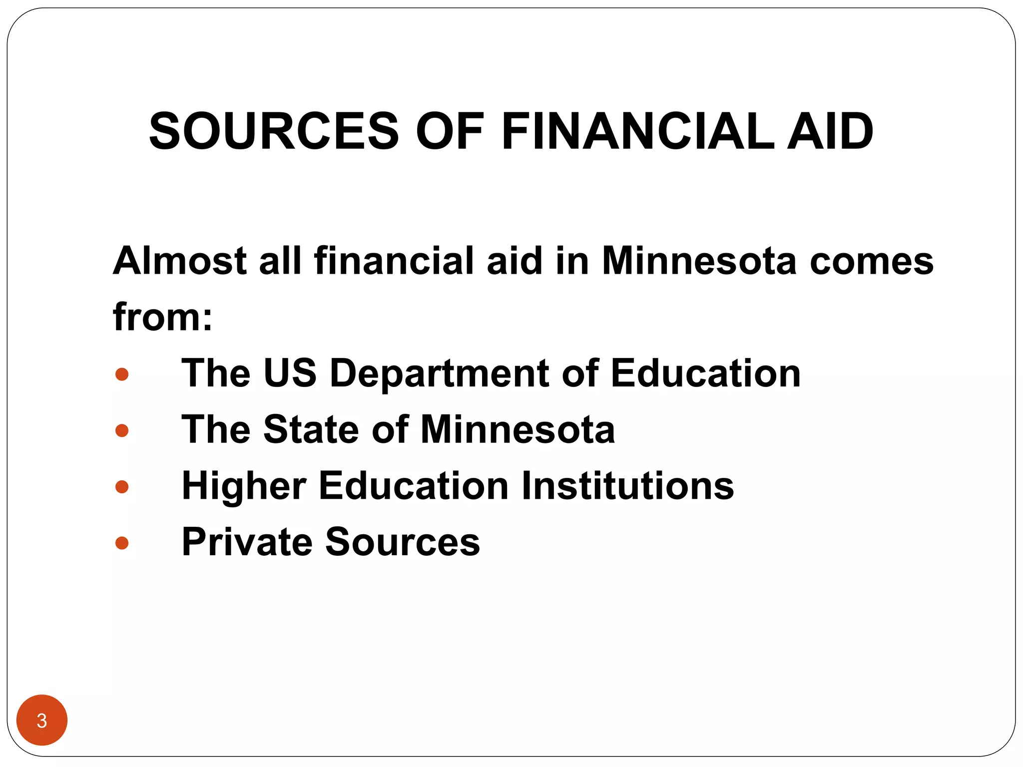 Financial Aid 101 | PPT