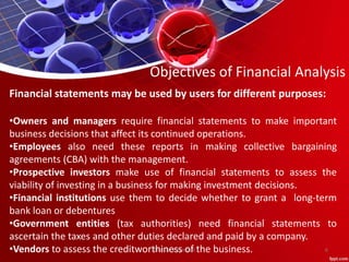 Financial analysis | PPTX