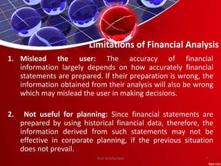 Financial analysis | PPTX