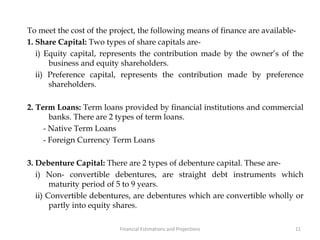 Financial Estimations and Projections | PPTX