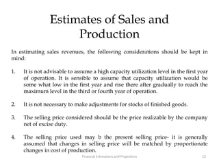 Financial Estimations and Projections | PPTX