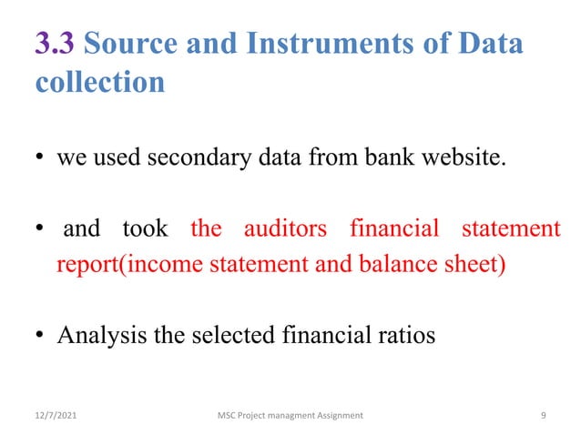 Financial Analysis Of Awash Bank By Amhara Leadership Academy Project financial-analysis-of-awash-bank-by-amhara-leadership-academy-project