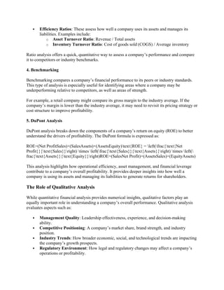 Understanding Financial Analysis: A Key to Informed Investment ...