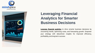 Leverage Financial Analytics for Smarter Business Decisions | PPT