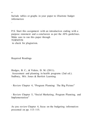 Financial AnalysisHow can you assess the financial viabili | PDF