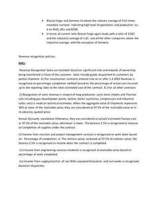 Financial analysis of manufacturing industry | DOCX