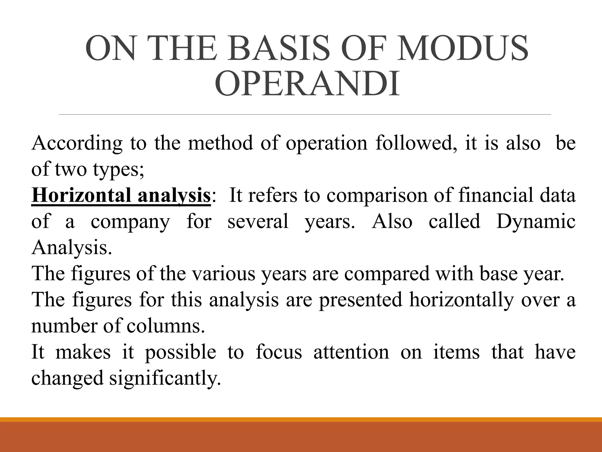 Financial Analysis and Types of Financial Analysis | PPTX