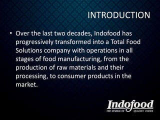 Financial Analysis Ratio - Indofood | PPTX
