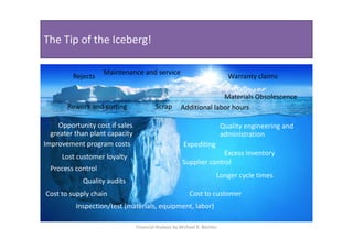 Financial analysis towards lean & six sigma | PDF | Stocks and Bonds ...