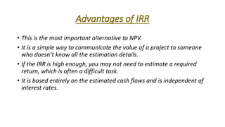 Financial and economic analysis | PPTX