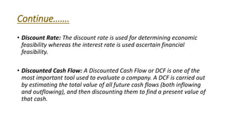 Financial and economic analysis | PPTX