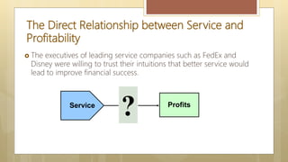 Financial and economic impact of service | PPTX