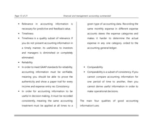 Financial and management accounting | DOCX